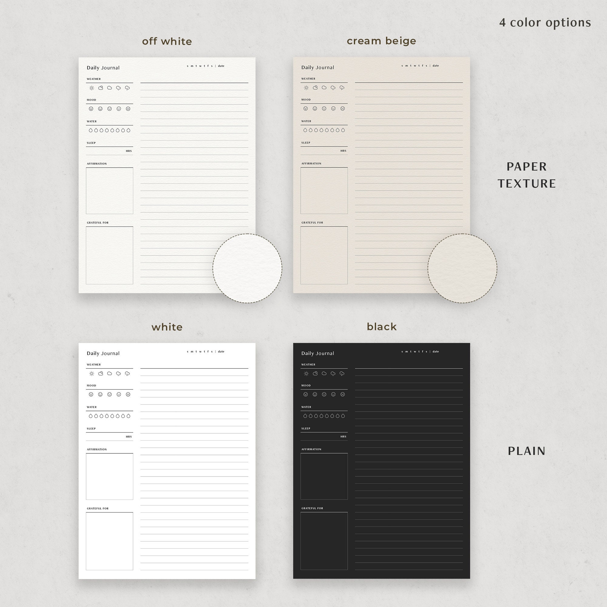 Digital Journal Template for Goodnotes Notability Ipad, Digital Inserts ...