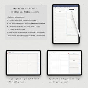 Reading Journal, Book Review Template for Goodnotes, Digital Book ...