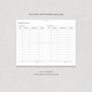 Monthly Expenses, Daily Expense Tracker, Landscape Digital Bill Payment ...