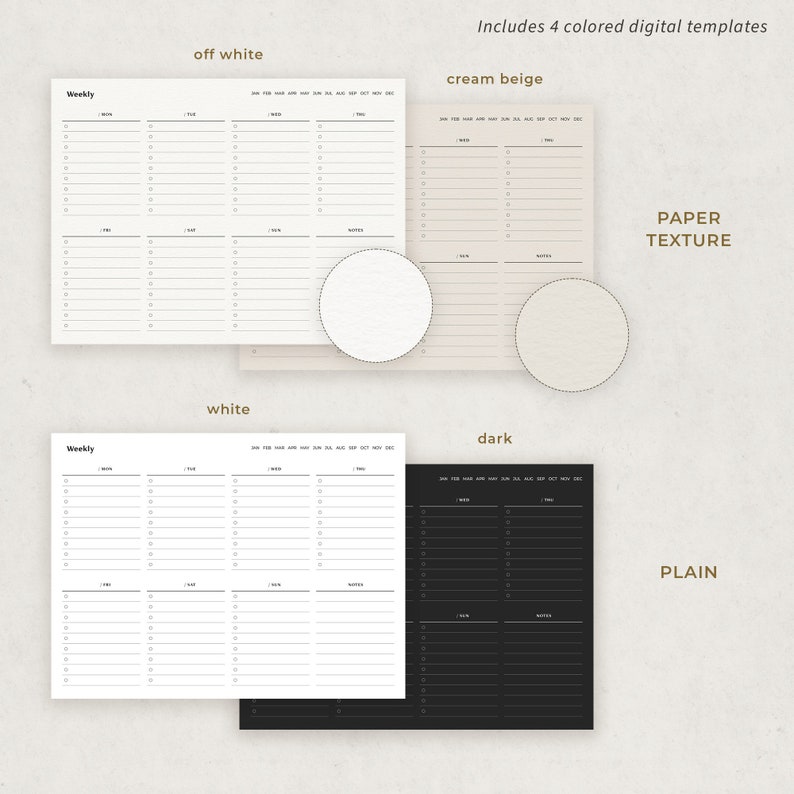 Weekly to Do List Digital Planner for Ipad Goodnotes Weekly | Etsy