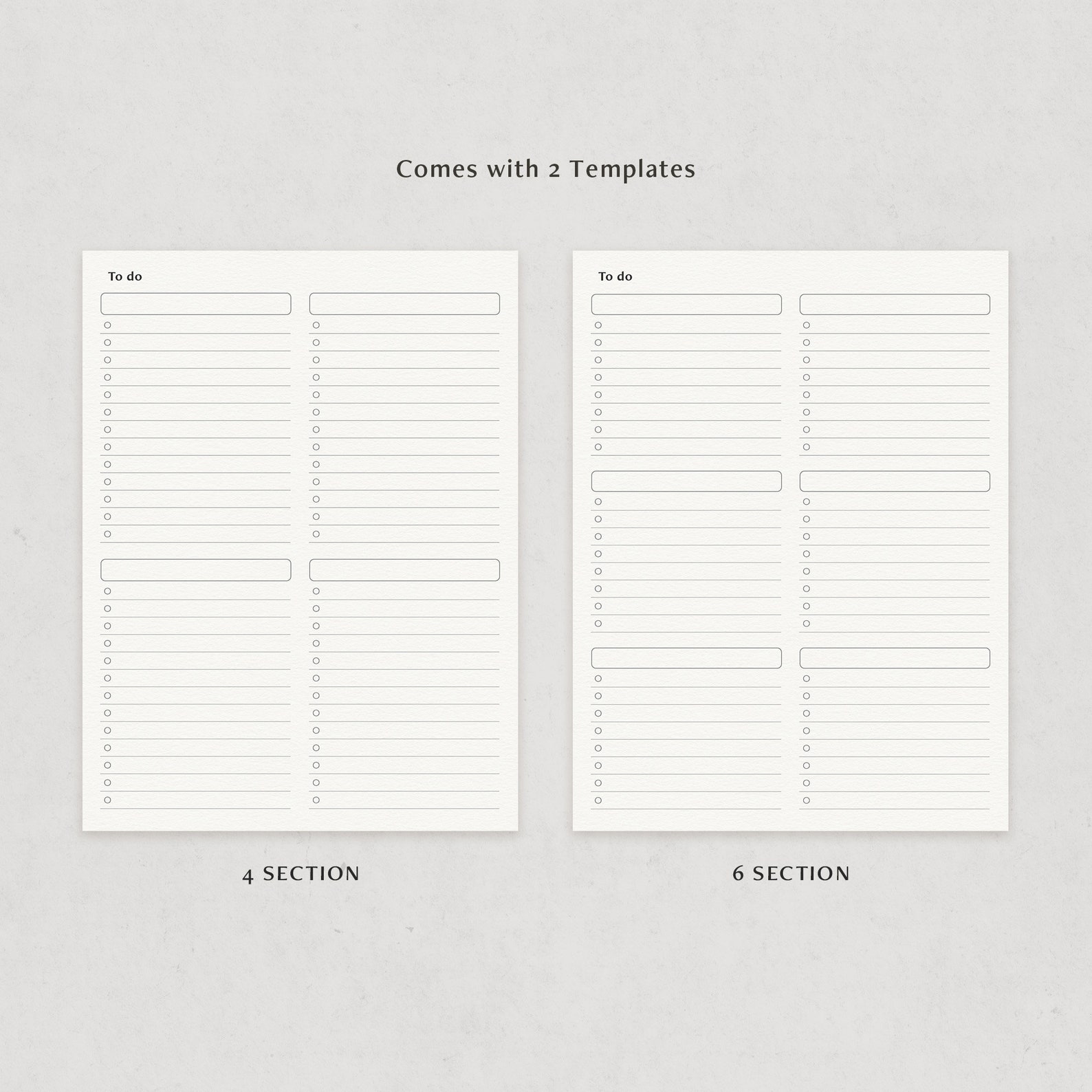 To Do List Task Checklist Digital Planner Template for - Etsy