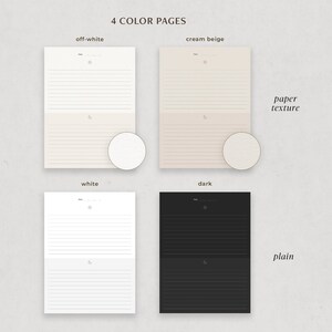 Daily Journal, Morning & Night Reflection Journal Digital Template for ...