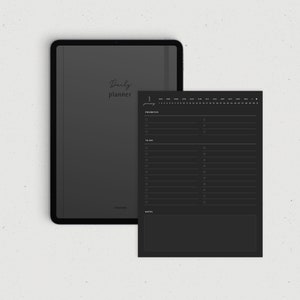 Digital to Do List, Goodnotes Daily Task List Template, Minimalist ...