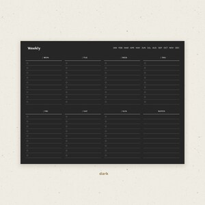 Weekly to Do List Digital Planner for iPad Goodnotes, Weekly Checklist ...
