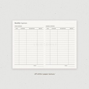 Monthly Expenses, Daily Expense Tracker, Landscape Digital Bill Payment ...