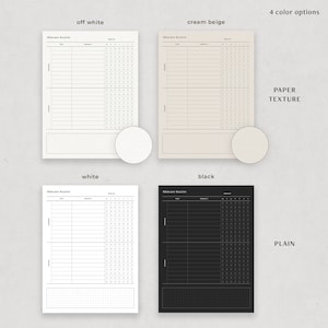 Skincare Planner, Skincare Routine, Beauty Planner Digital Template for ...