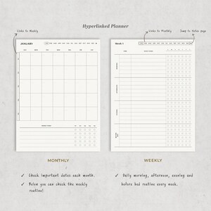 Daily Weekly Routine Planner, Morning Afternoon Night Habit Tracker ...