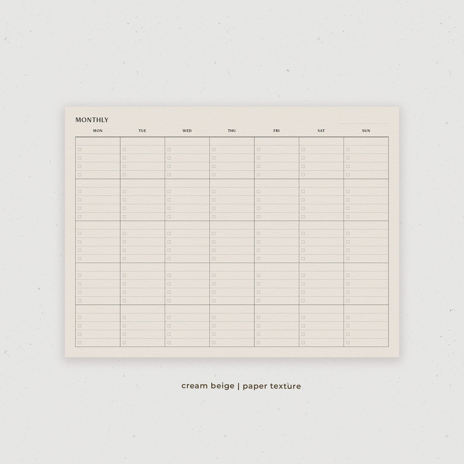 Monthly Checklist Calendar, Monthly Bill Calendar Digital Planner ...
