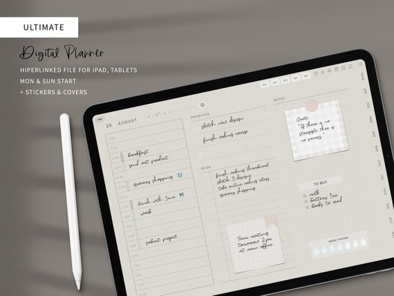 Notability Everyday planner Ipad Ultimate life planner Noteshelf ...