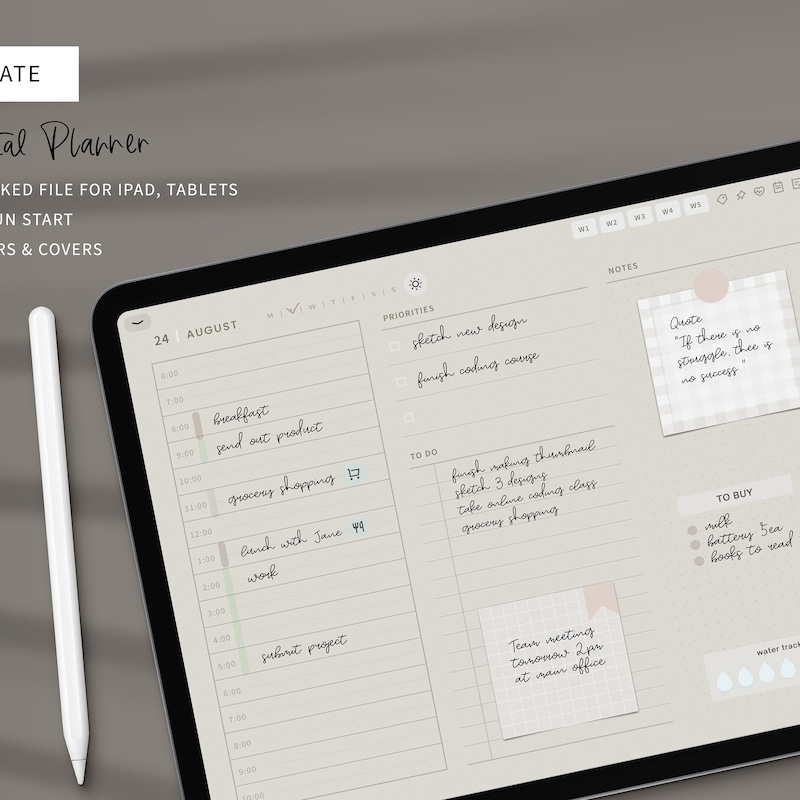 Goodnotes Planner - Etsy