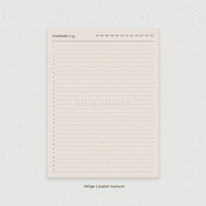 Monthly Gratitude Journal, Digital Wellness Journal, Goodnotes ...