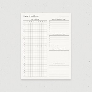 Digital Detox Challenge, Screen Time Tracker, Digital Detox Tips ...