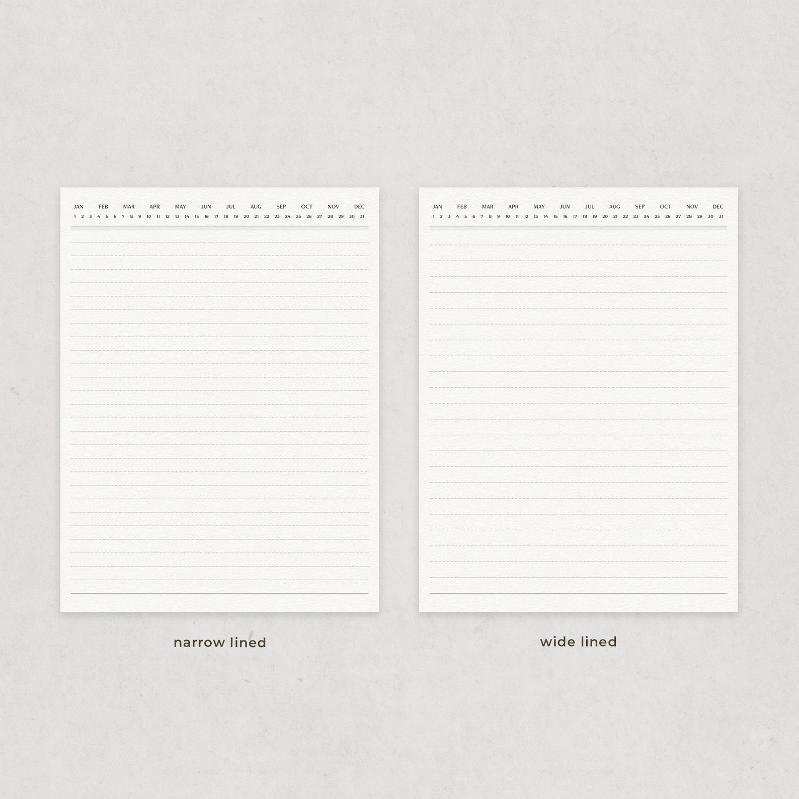 Daily Journal Daily Notes Daily Digital Paper Planner - Etsy