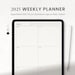 Weekly Overview Digital Planner Template for Goodnotes Ipad, Monthly ...