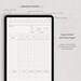 Workout Tracker Digital Planner Daily Exercise Log Template - Etsy
