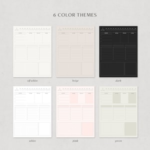 Simple Daily Digital Planner, Minimalist Goodnotes to Do List, iPad ...