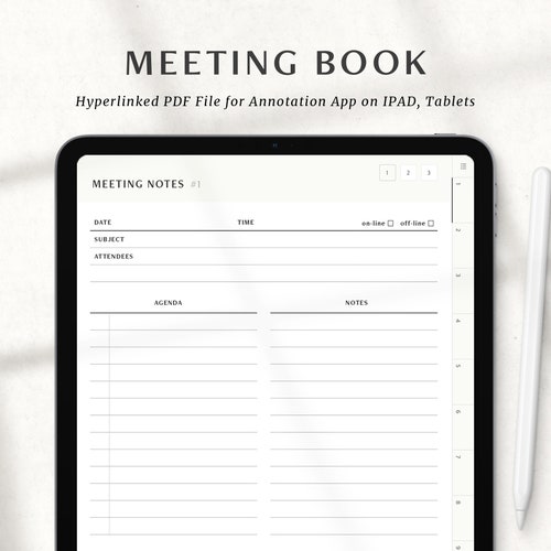 Digital Daily Planner for Ipad Goodnotes Notability - Etsy