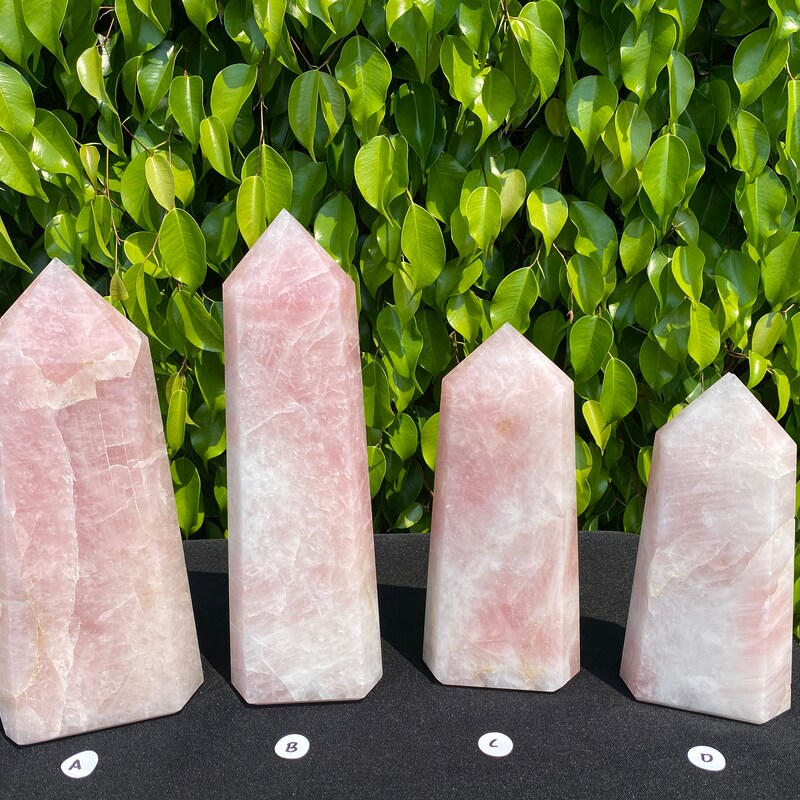 Large Rose Quartz - Etsy
