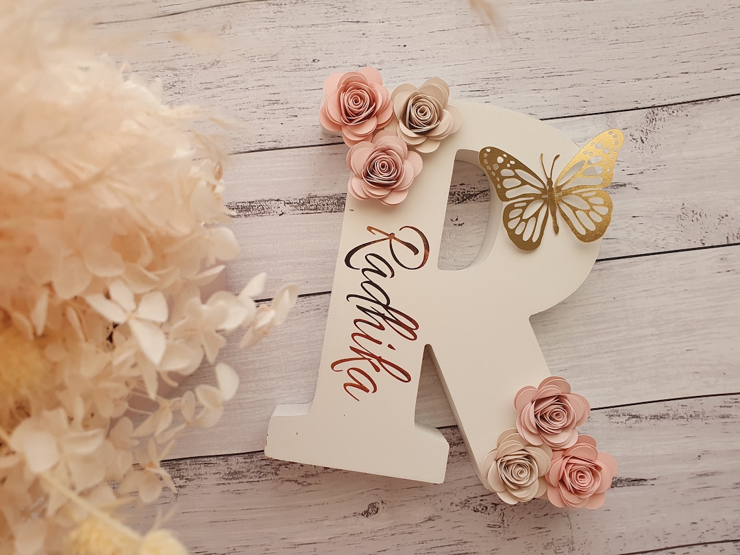 Personalized Wooden Letters - Etsy Australia
