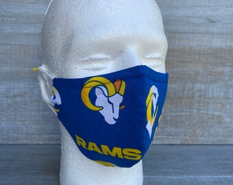 Los Angeles Rams Mask - Etsy