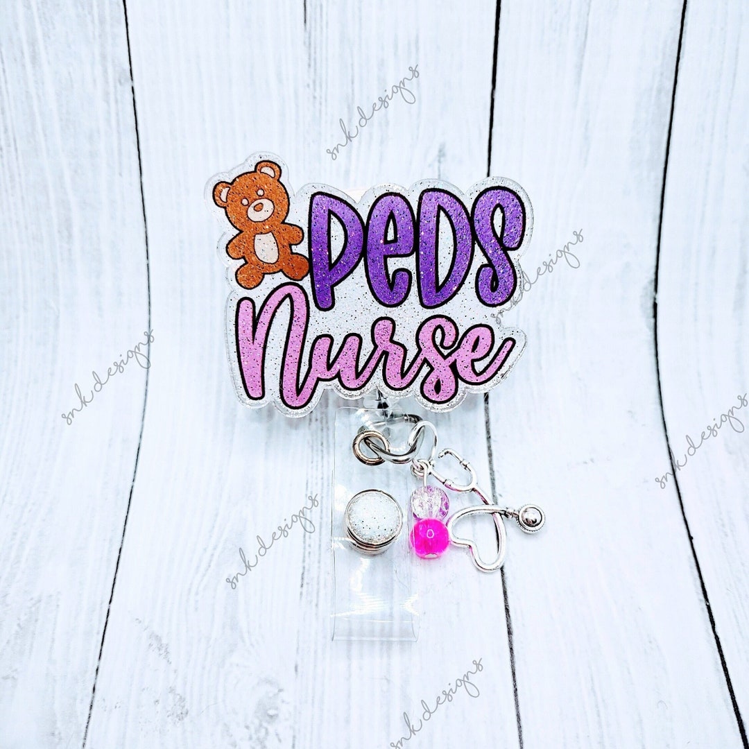 Peds Nurse, Pediatric, Pediatrician, Physician, DR, Badge Reel, Nurse ...