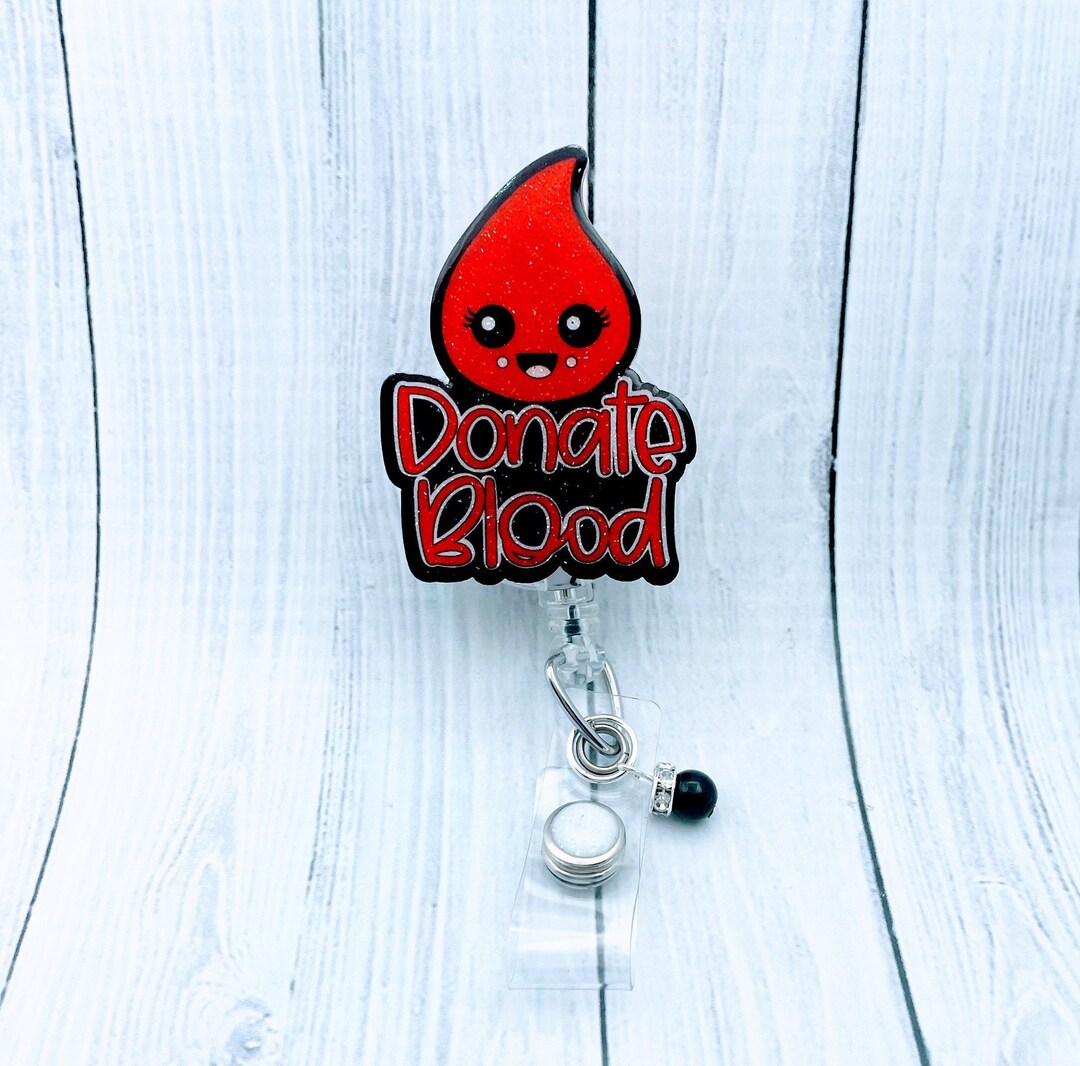 Donate Blood Badge Reel, Lab Tech, Phlebotomy, Phelb, Phlebotomist ...