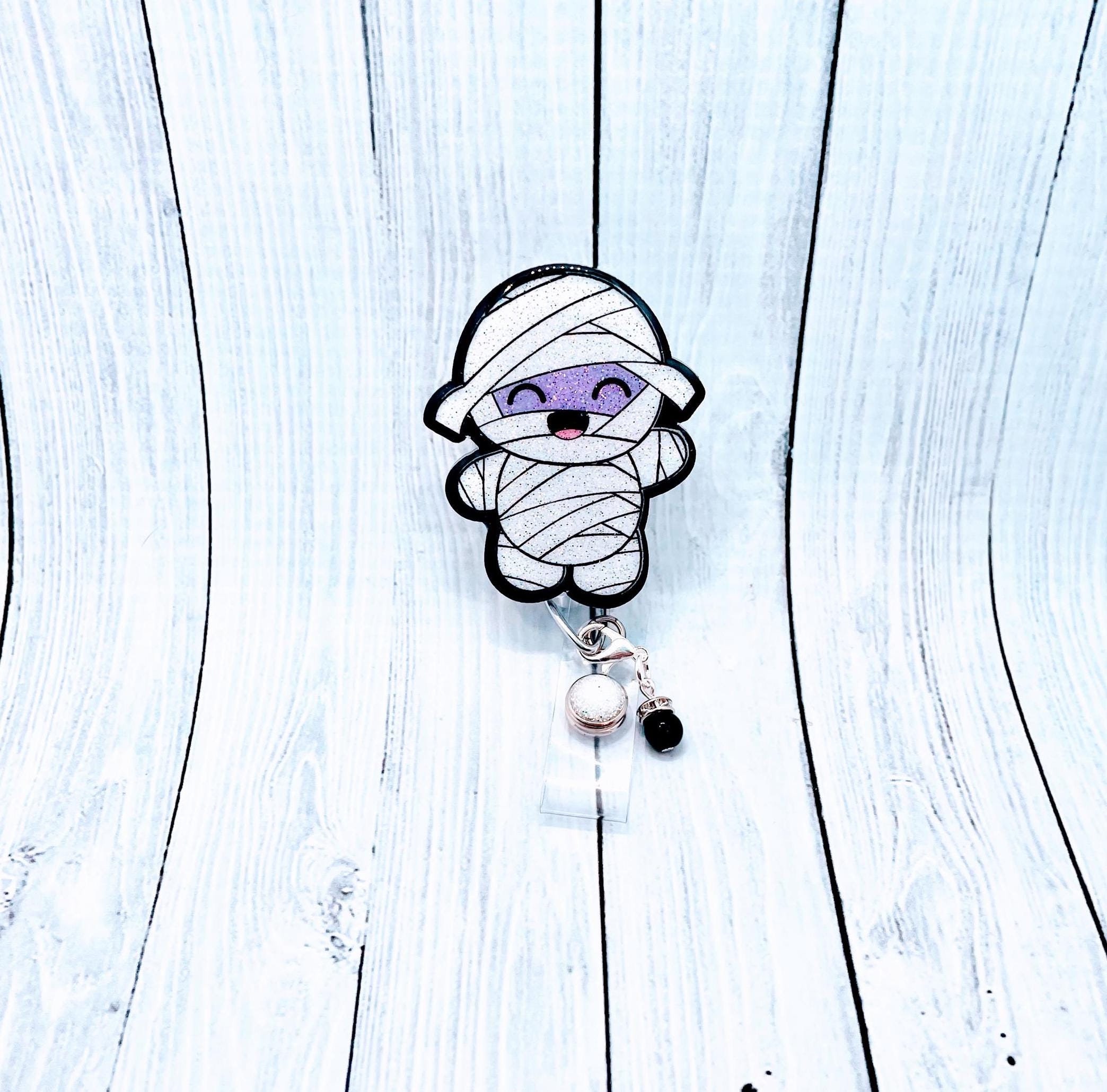 Mummy Badge Reel, Halloween, Fall, Spooky, Seasonal, Holiday, Nurse, RN ...