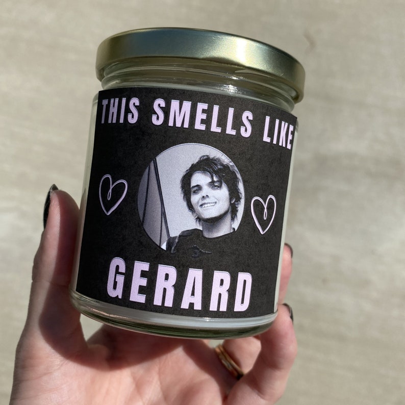 This Smells Like Gerard Candle / Choose Your Scent / Emo Gift - Etsy ...