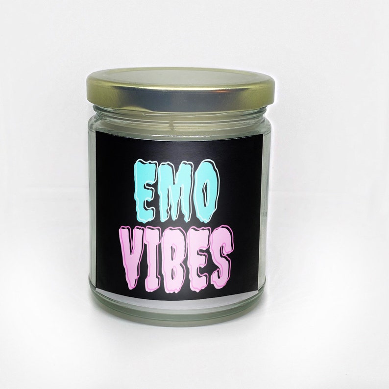 EMO VIBES Candle / Choose Your Scent / Emo Candle / MCR - Etsy