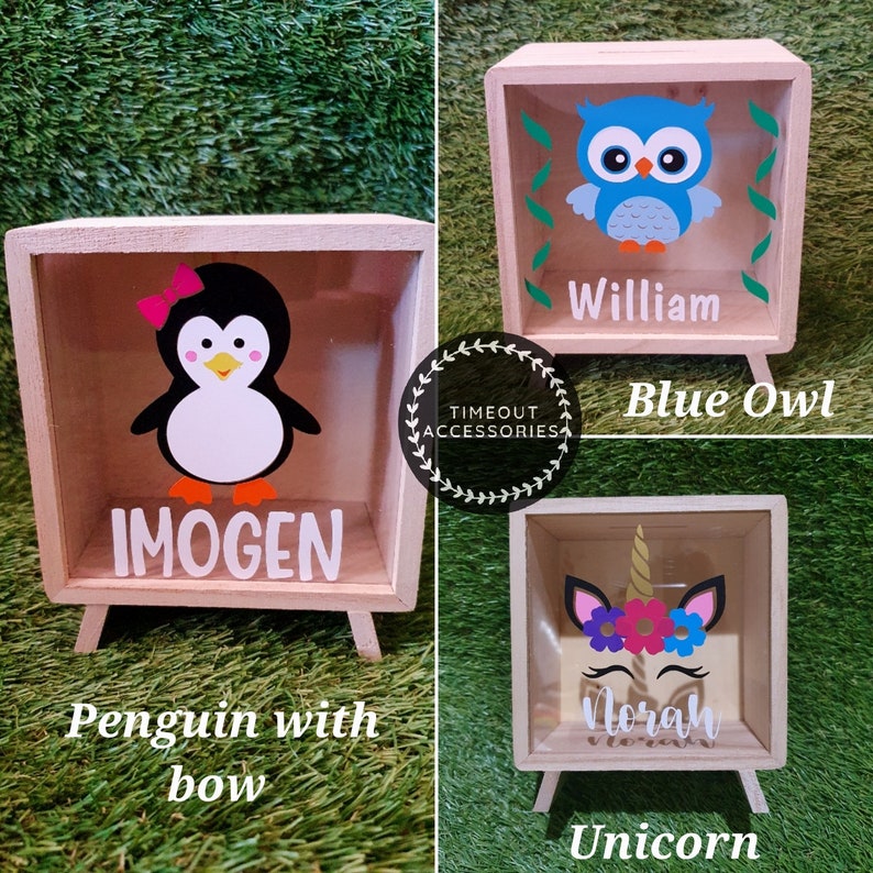 Personalised Themed Money Boxes - Etsy