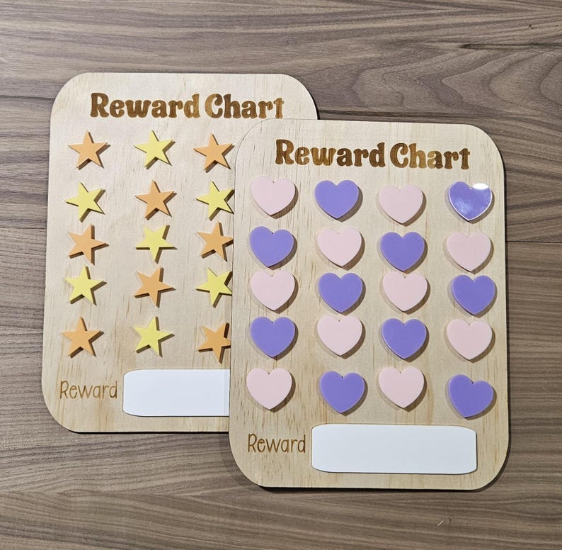 Reward Chart | Personalised | Star Chart |responsibilities - Etsy Australia