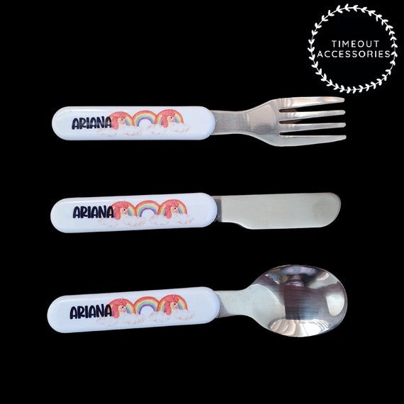 Children Personalised Cutlery | Etsy Australia