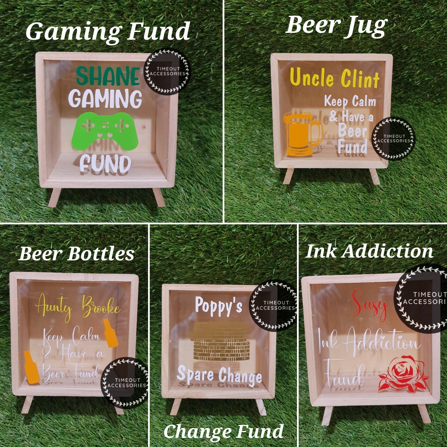 Personalised Adult Money Boxes - Etsy Australia