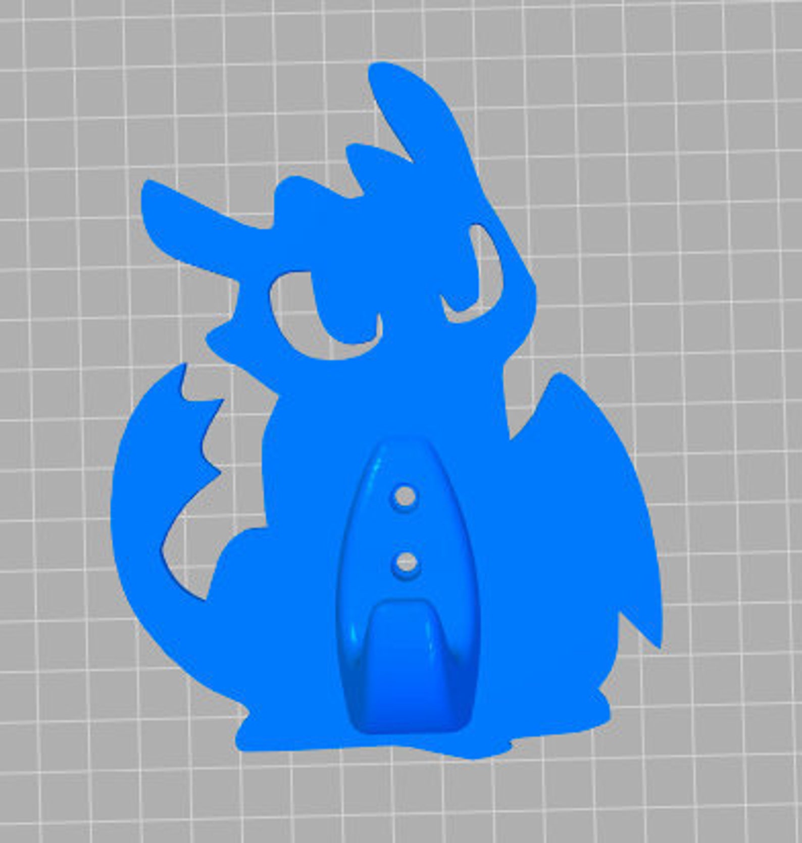 3D STL Toothless Coat Hanger - Etsy