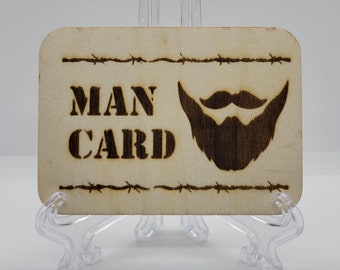 Official Man Card - Etsy