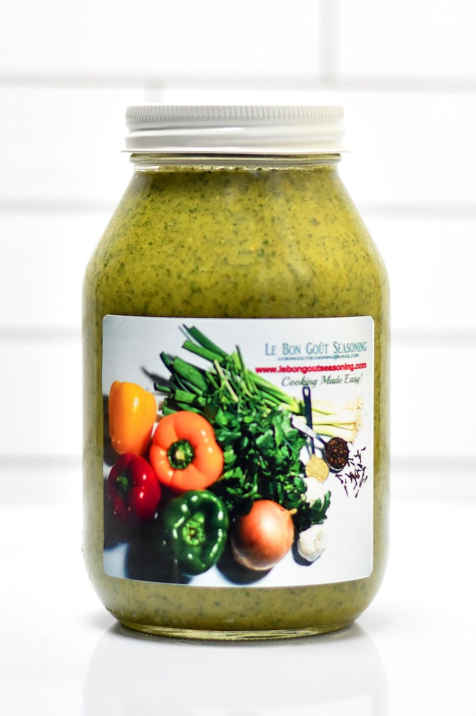 Organic Green Seasoning Cooking Base, Haitian Epis, Caribbean Seasoning ...