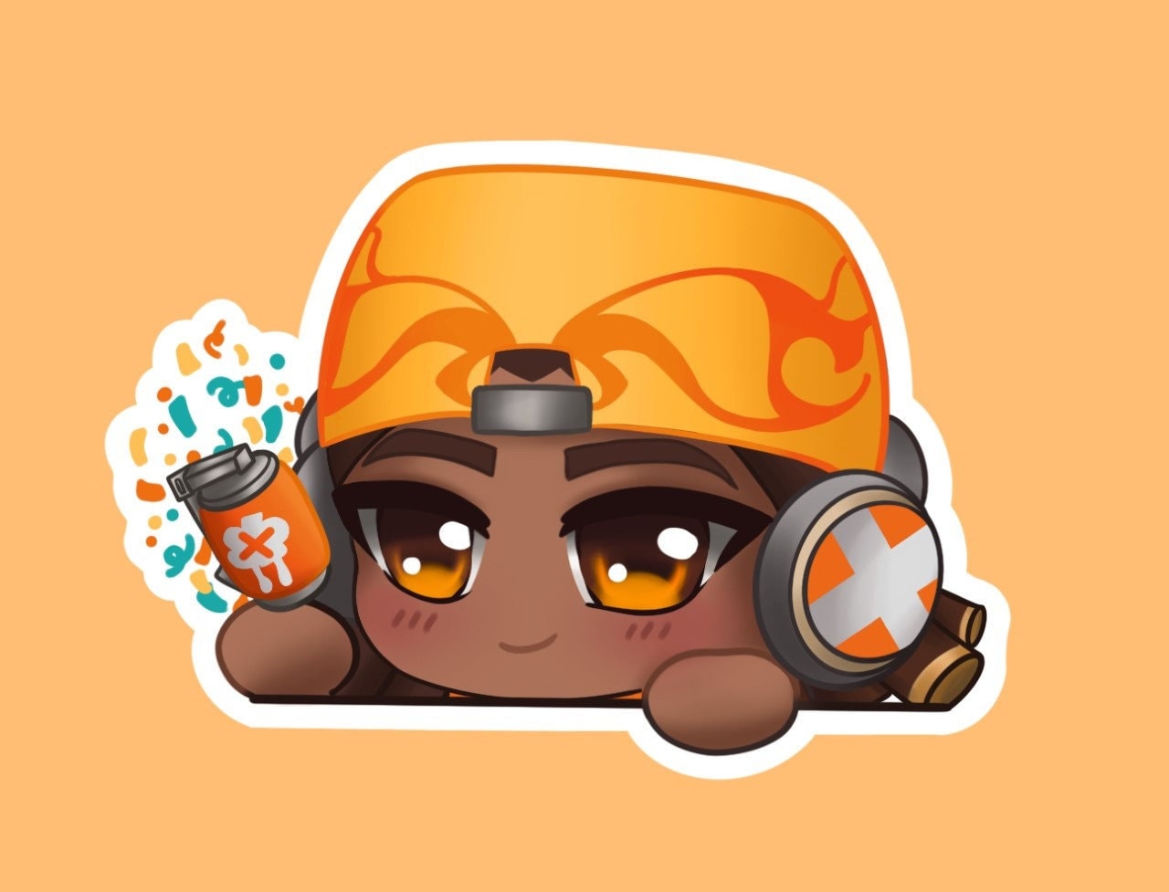 Raze Valorant Sticker / Valorant Chibi Vinyl Sticker / - Etsy Ireland