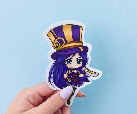 League Of Legends Caitlyn Chibi