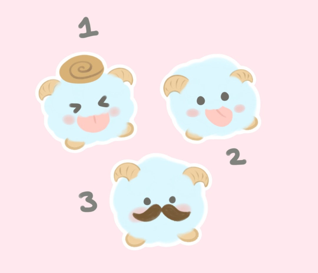 Poro League of Legends Stickers / League of Legends Vinyl - Etsy