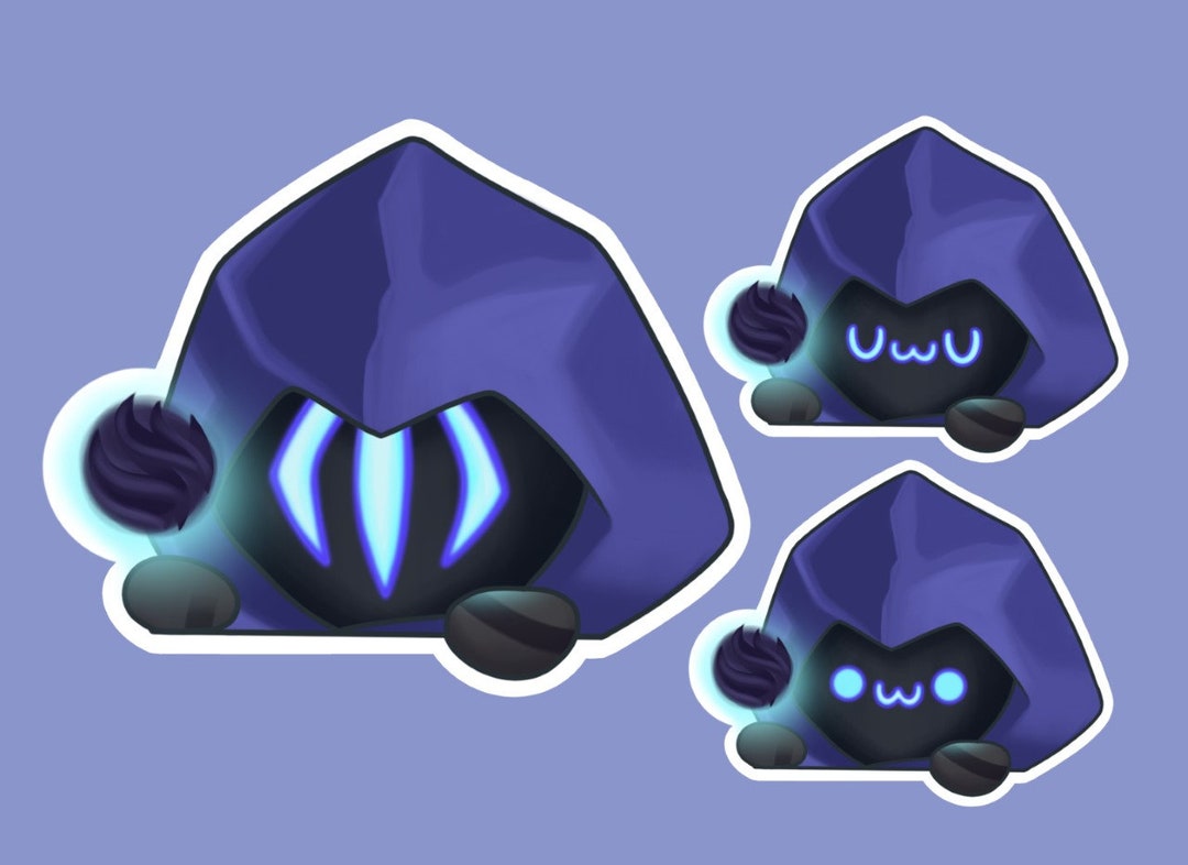 Omen Valorant Chibi Sticker: Glossy Vinyl Laptop Decal - Etsy