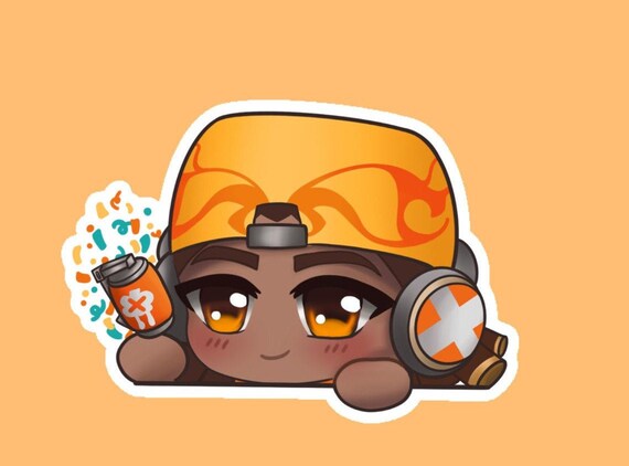 Raze Valorant Sticker / Valorant Chibi Vinyl Sticker / | Etsy