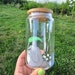 Cute Totoro Glass Cup With Bamboo Lid and Glass Straw - Etsy
