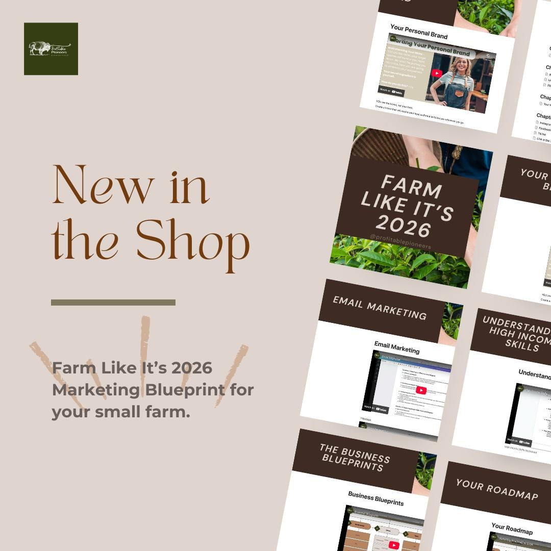 Farm Marketing Guide PDF: Small Farm Business Plan & Homestead Strategy ...