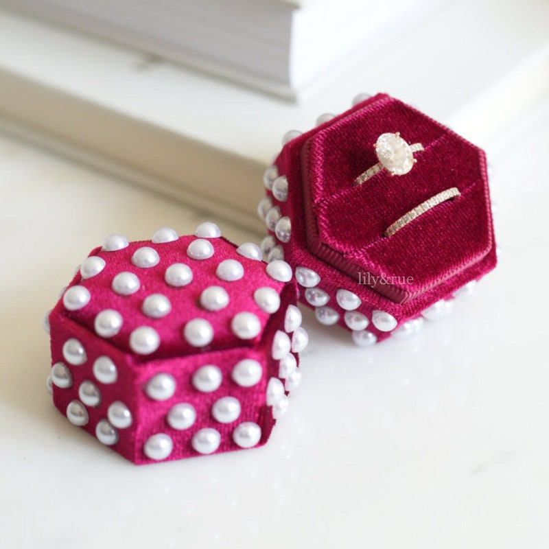 Geometric Ring Box - Etsy