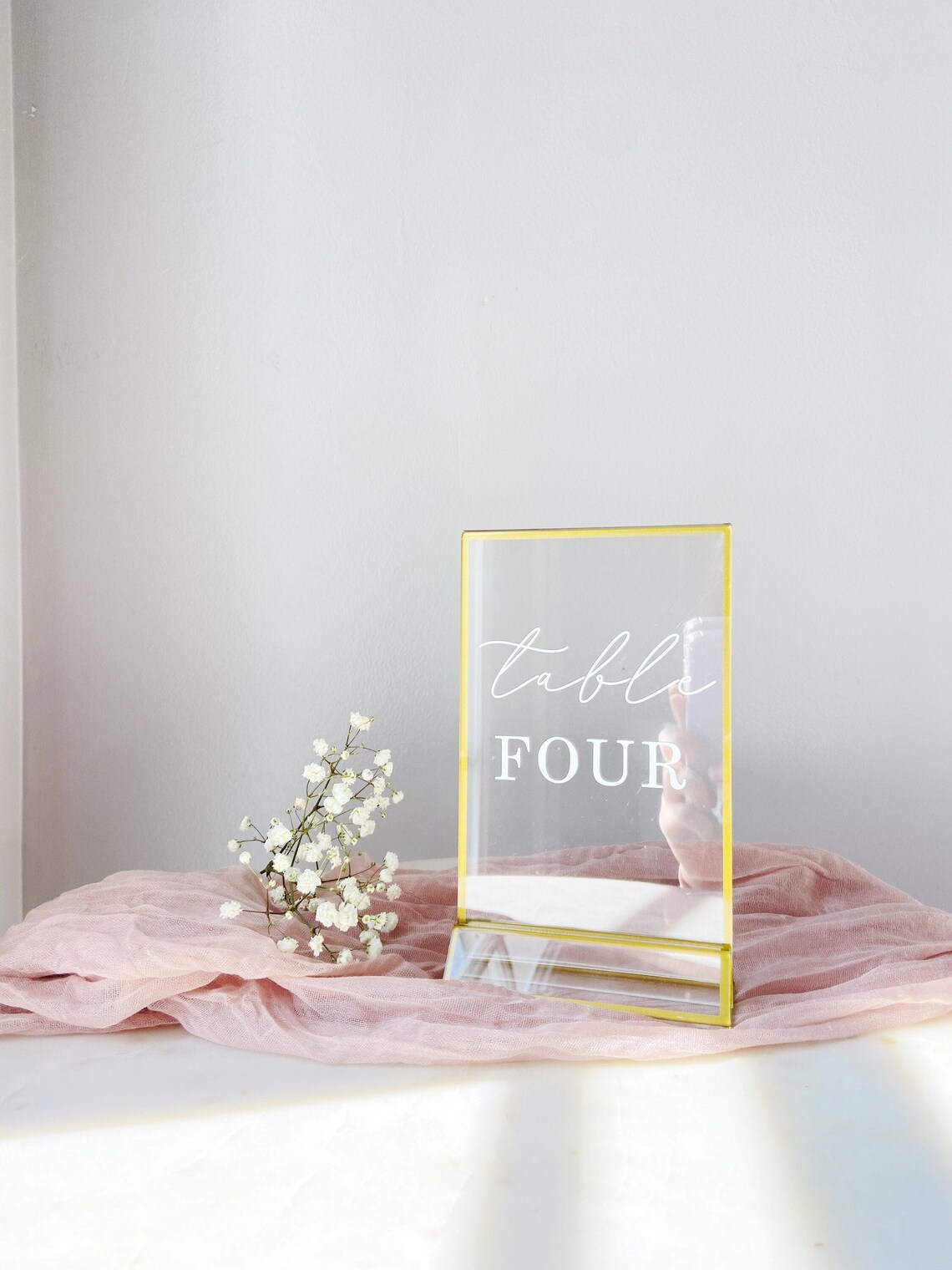 Gold Frame Table Numbers // Wedding Table Numbers Table - Etsy