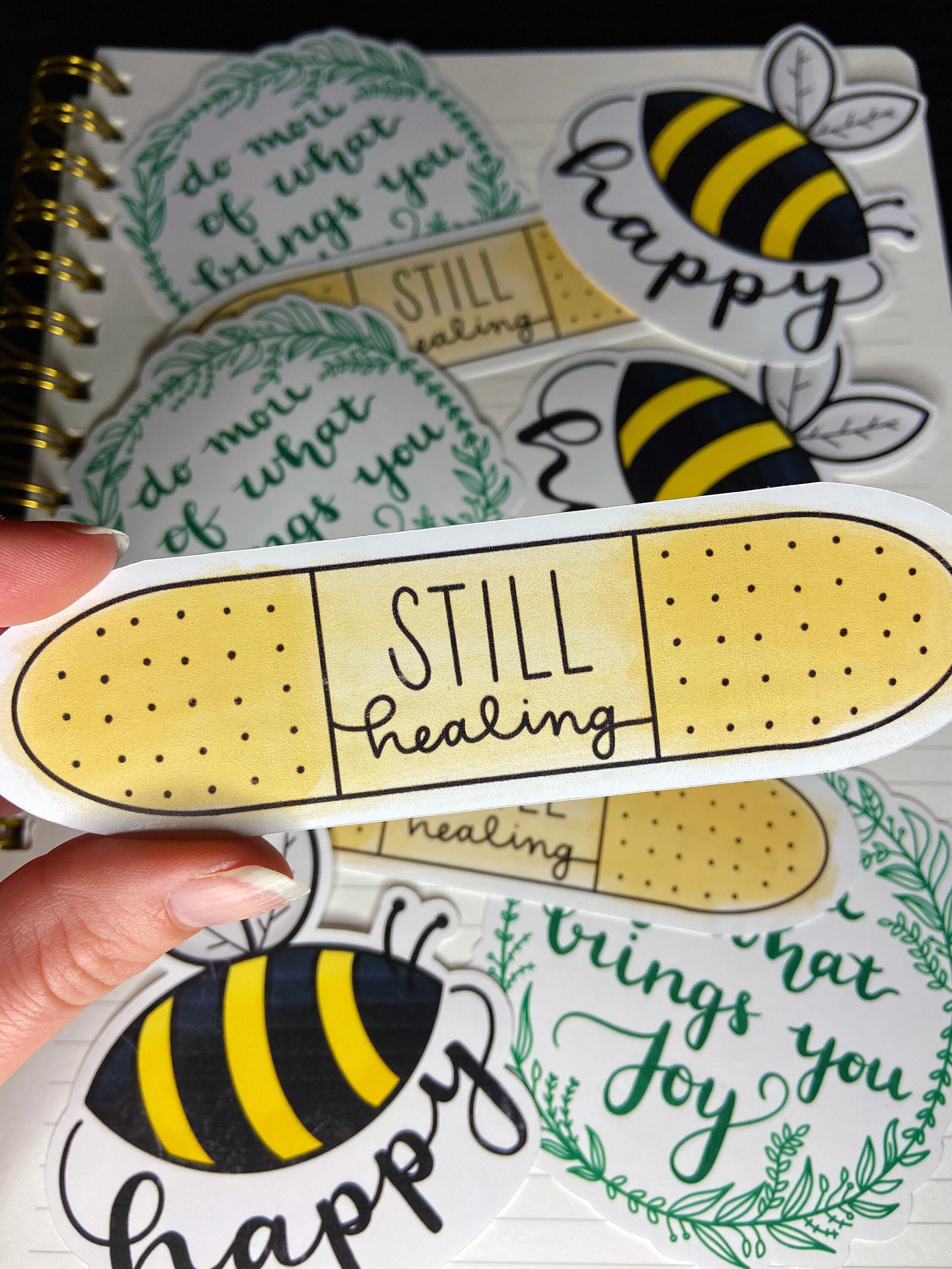 Quote Die Cut Sticker Planner & Bullet Journal Stickers - Etsy