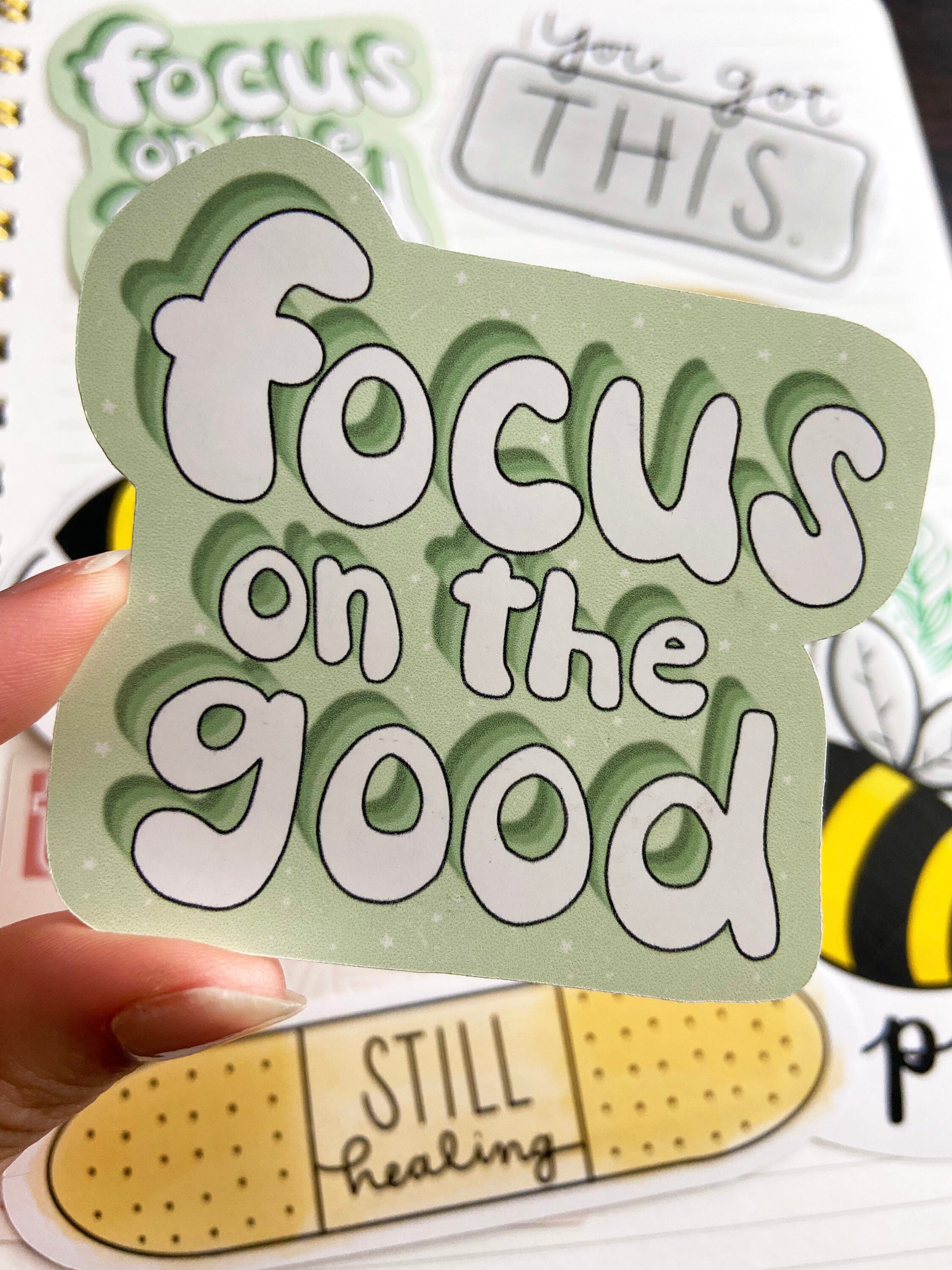 Quote Die Cut Sticker Planner & Bullet Journal Stickers - Etsy