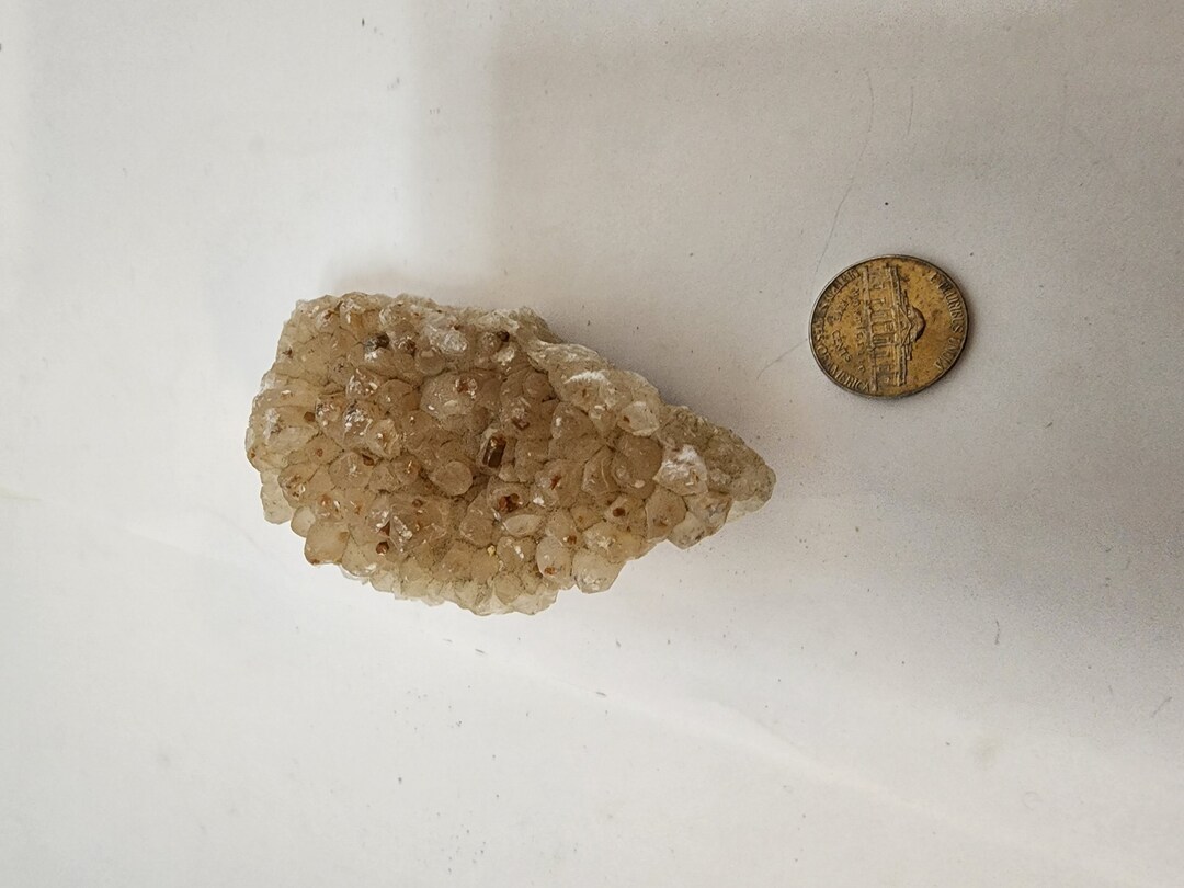 Small Calcite Crystal Cluster 3x2.5x1 - Etsy