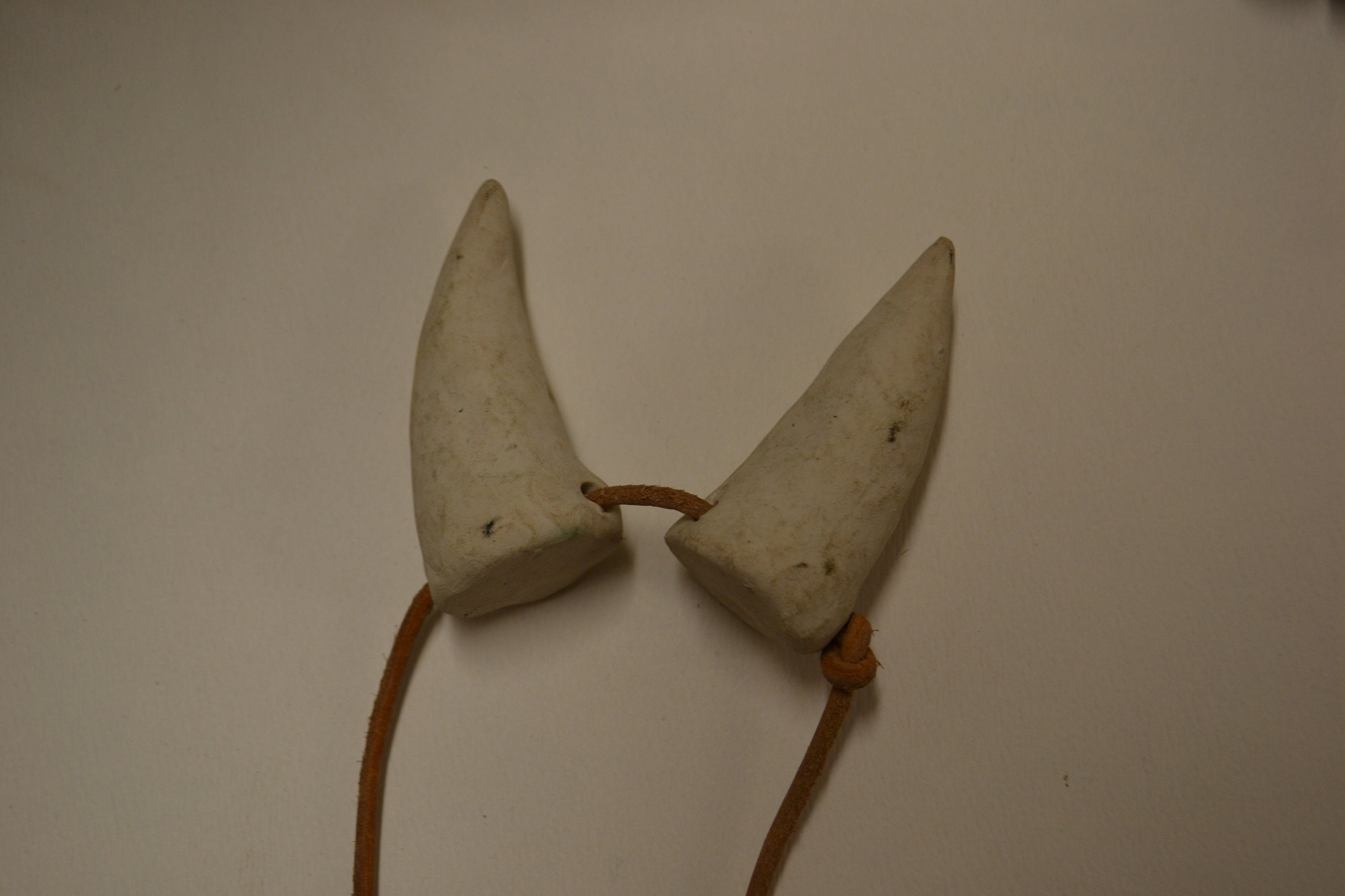 Small Stub Clay Pan Costume Horns - Etsy