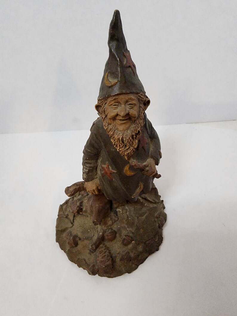 Tom Clark the Wiz Gnome Figurine signed, 1983 - Etsy